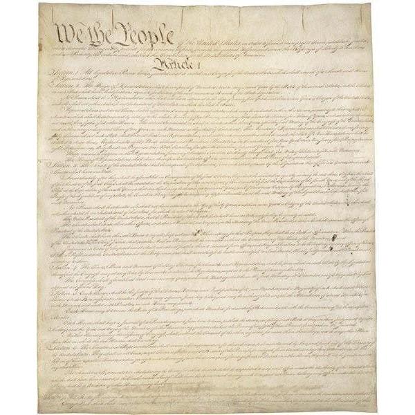 Constitution Poster | United States Capitol Historical Society Gift Shop