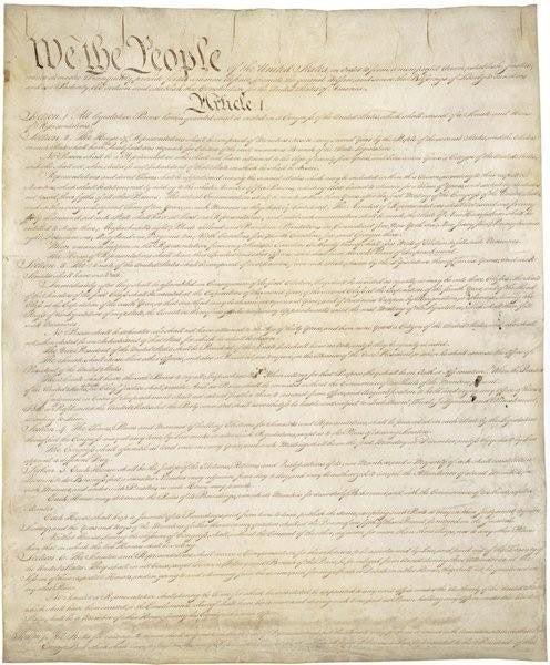 Constitution Poster | United States Capitol Historical Society Gift Shop